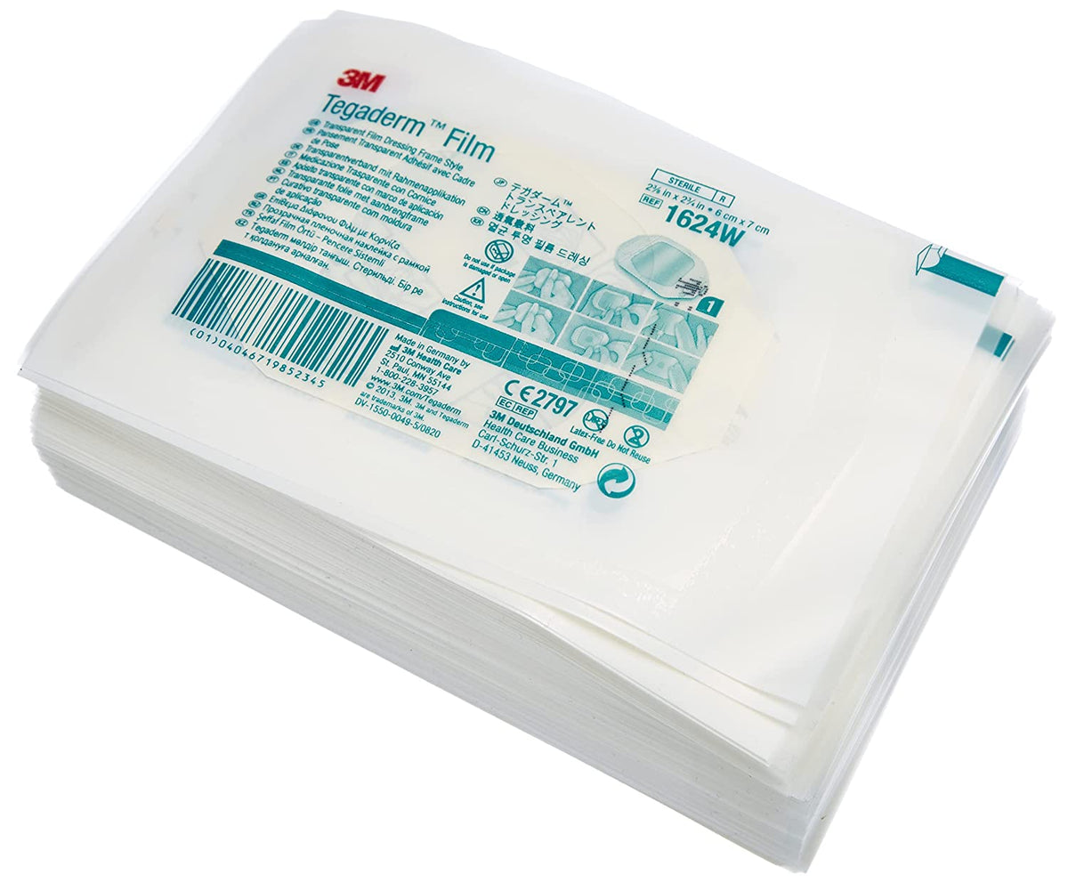 Tegaderm Film Dressings 6cm x 7cm (Ref: 1624) – All Day Veterinary Supplies